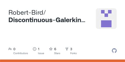 Github Robert Birddiscontinuous Galerkin Matlab