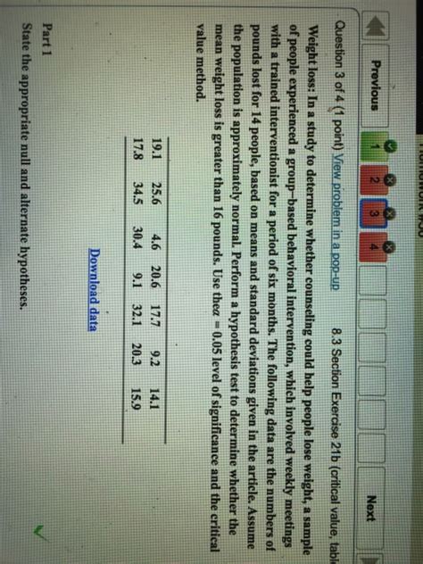 solved previous next question 3 of 4 1 point view problem