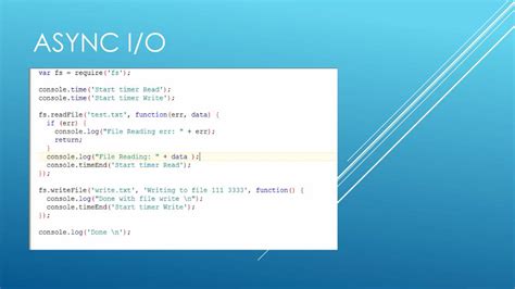 Node Js Introduction PowerPoint Slides LearnPick India