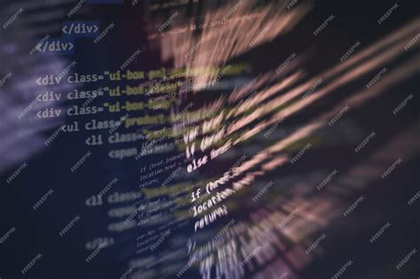 Premium Photo Big Data Storage And Cloud Computing Representation Programming Code