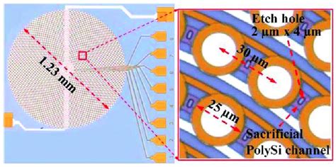 high fill factor annular array for high frequency piezoelectric