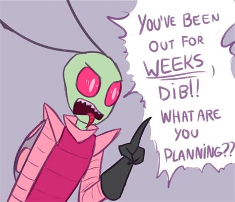 Invader Zimzadr Pictures Trans Dib 1 Invader Zim Invader Zim
