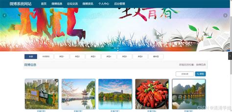 Ssm毕设微博系统网站程序论文 Csdn博客