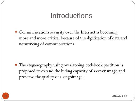 ppt steganography using overlapping codebook partition powerpoint