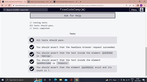 Quality Assurance And Testing With Chai Run Functional Tests Using A