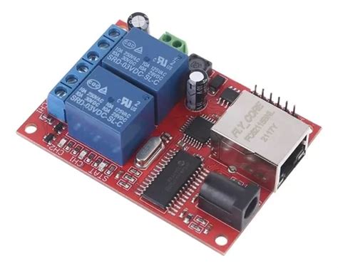 Nosso Controle Remoto 2 Ethernet Relay Tcpudp Module Control Parcelamento Sem Juros