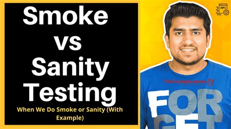 Smoke Testing Vs Sanity Testing Explained With Examples