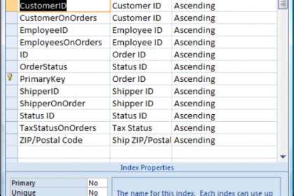 Creating An Index In Microsoft Access 2013 TeachUcomp Inc