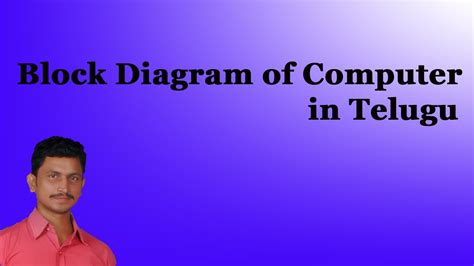 Block Diagram Of Computer In Telugu Mrsivarao Youtube