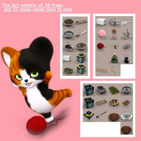 Love Kitty 3d Models Chaosqueens World