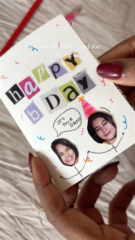 Birthday Card Ideas For Friends