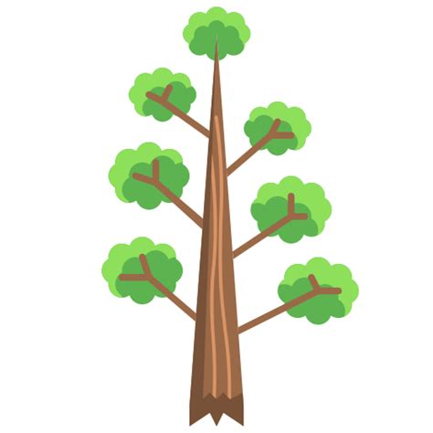 Tree Justicon Flat Icon