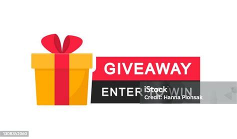 경품 포스터를 이기기 위해 입력합니다 깜짝 선물 상자 소셜 미디어에서 프로모션을 위한 포스터 템플릿입니다 경품 경품을