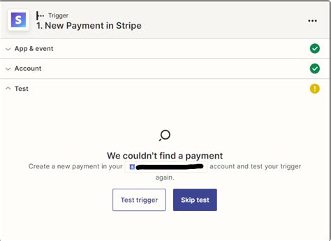 Stripe New Payment Trigger Cant Find A Payment Intent Zapier Community