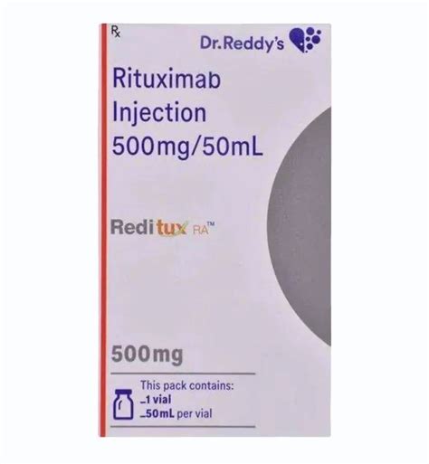 Reditux Rituximab 500 Mg Injection At ₹ 42658vial Reditux Injection