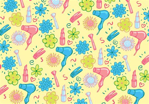 Cute Girly Pattern Vector Download Free Vector Art Stock Graphics And Images