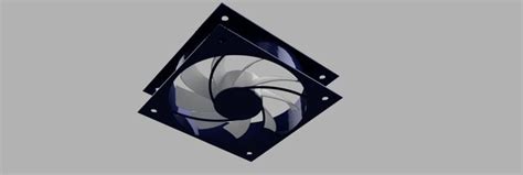 120mm Fan Download Free 3d Model By Akshayd3 Cad Crowd