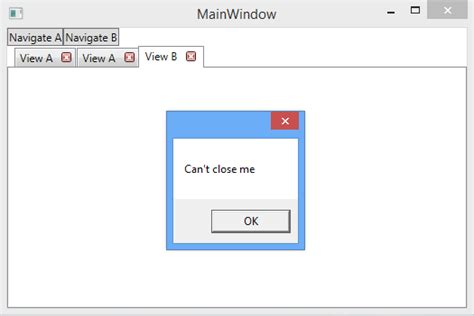 using the xamtabcontrol as a prism region and closing tab items brian