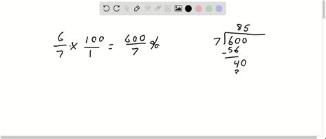 solved write the fraction in percent notation to the nearest tenth of a