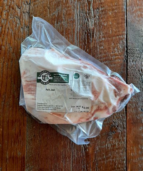 Pork Jowl Together Farms