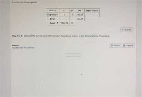 solved consider the following table source ss df test