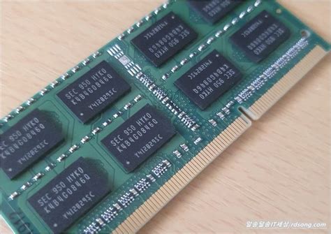 노트북 램 메모리 업그레이드 저전력 노트북용램 Ddr3 Pc3l 12800 8gb