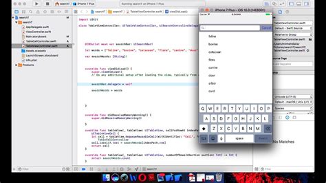 How To Use Uisearchcontroller Implementing Search Bar In Ios Youtube