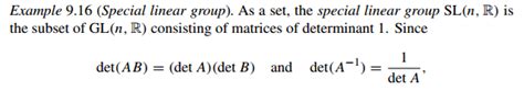 Manifolds Regular Level Set Theorem And SL N Mathbb R Explanation Mathematics Stack