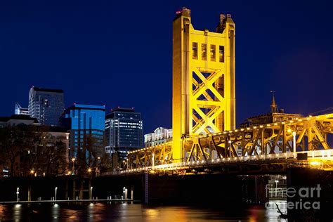 Tower Bridge Sacramento California 2 Photograph By Bill Cobb Pixels