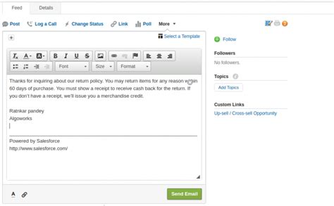 Steps To Insert Quick Text In Salesforce Forcetalks