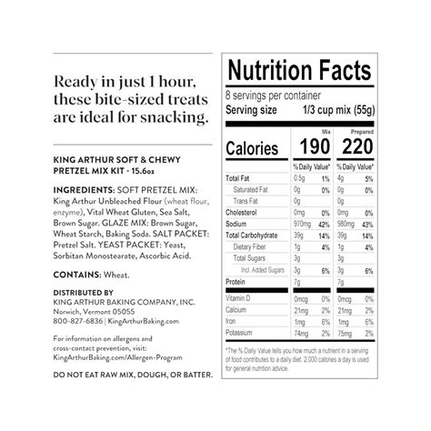 Soft And Chewy Pretzel Bites Mix Kit King Arthur Baking Company