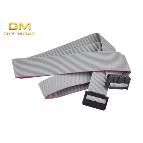 Diymore 2 54mm Pitch Jtag Isp Avr Download Cable Wire Fc 16 Pin Connector Shopee Philippines
