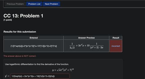 logarithmic differentiation r askmath