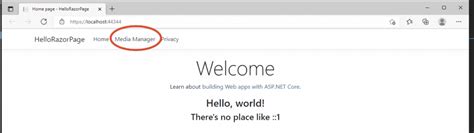 Getting Started With Razor Pages Using C CodeGuru Com