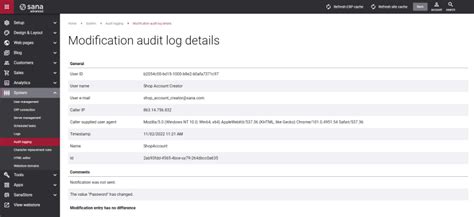 Audit Logging