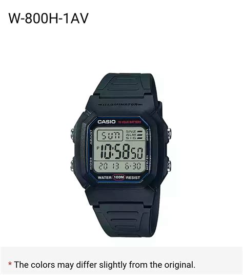 CASIO W-800H – CASIO NUSANTARA MENJUAL JAM TANGAN CASIO ORIGINAL 100% ...