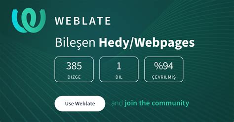 Hedywebpages — Turkish Hosted Weblate