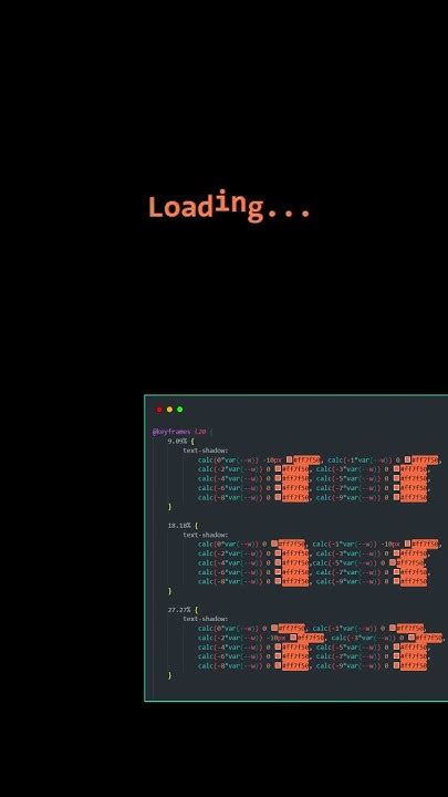 Preloader Css Animation Html Css Short Preloader Youtube