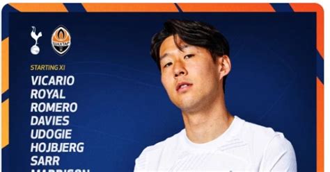 선발라인업 뮌헨 이적설 케인 주장 완장 차고 손흥민과 함께 샤흐타르전 선발 출격