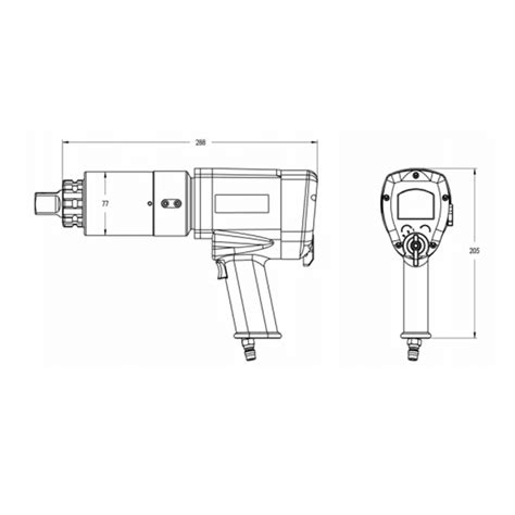 Digital Pneumatic Torque Wrench - 2000 Nm - Baier Tools