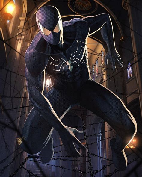 Mcu Symbiote Spider Man Concept By Artkin By Tytorthebarbarian On