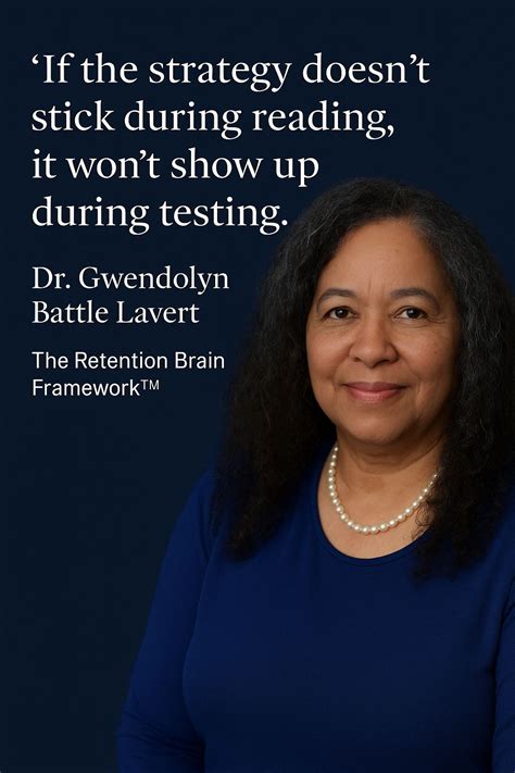 Lavertlines Retentionbrainframework Cognitiveliteracy… Dr Gwendolyn Lavert Phd