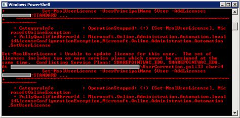 Office365 Assigning Licenses Via Powershell ﻿ Cloud Services