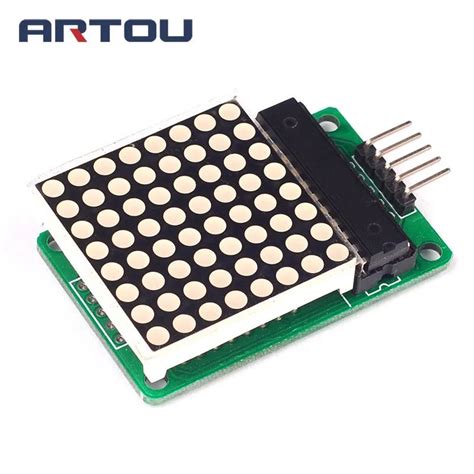 1PCS MAX7219 Dot Led Matrix Module MCU LED Display Control Module In Integrated Circuits From