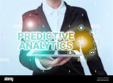Handwriting Text Predictive Analytics Business Concept Optimize