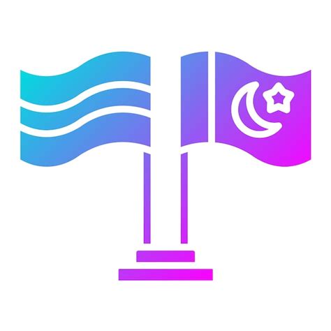 Premium Vector Flags Vector Illustration Style