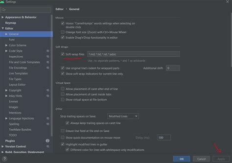 Flutter How To Enable Soft Wraps In Android Studio Stack Overflow