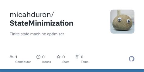 Github Micahduronstateminimization Finite State Machine Optimizer