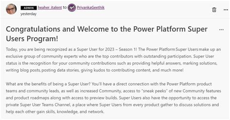 Priyanka Geethik On Linkedin Superusers Powerplatform Powerapps Poweraddicts Lowcodenocode