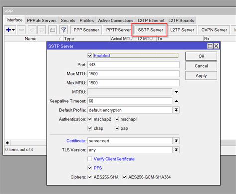 Sstp Vpn Server On A Mikrotik Router Mikrotik Masters